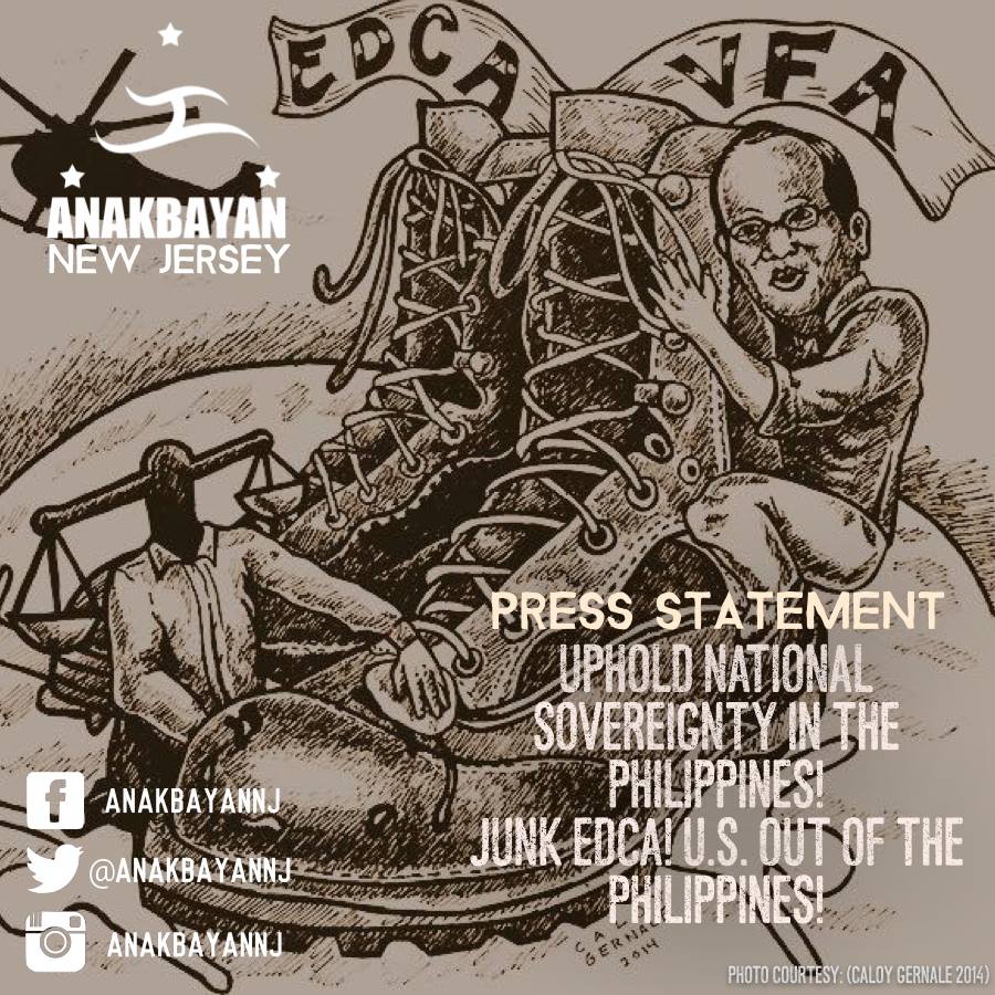 Uphold National Sovereignty in the Philippines! Junk EDCA! U.S. Out of ...